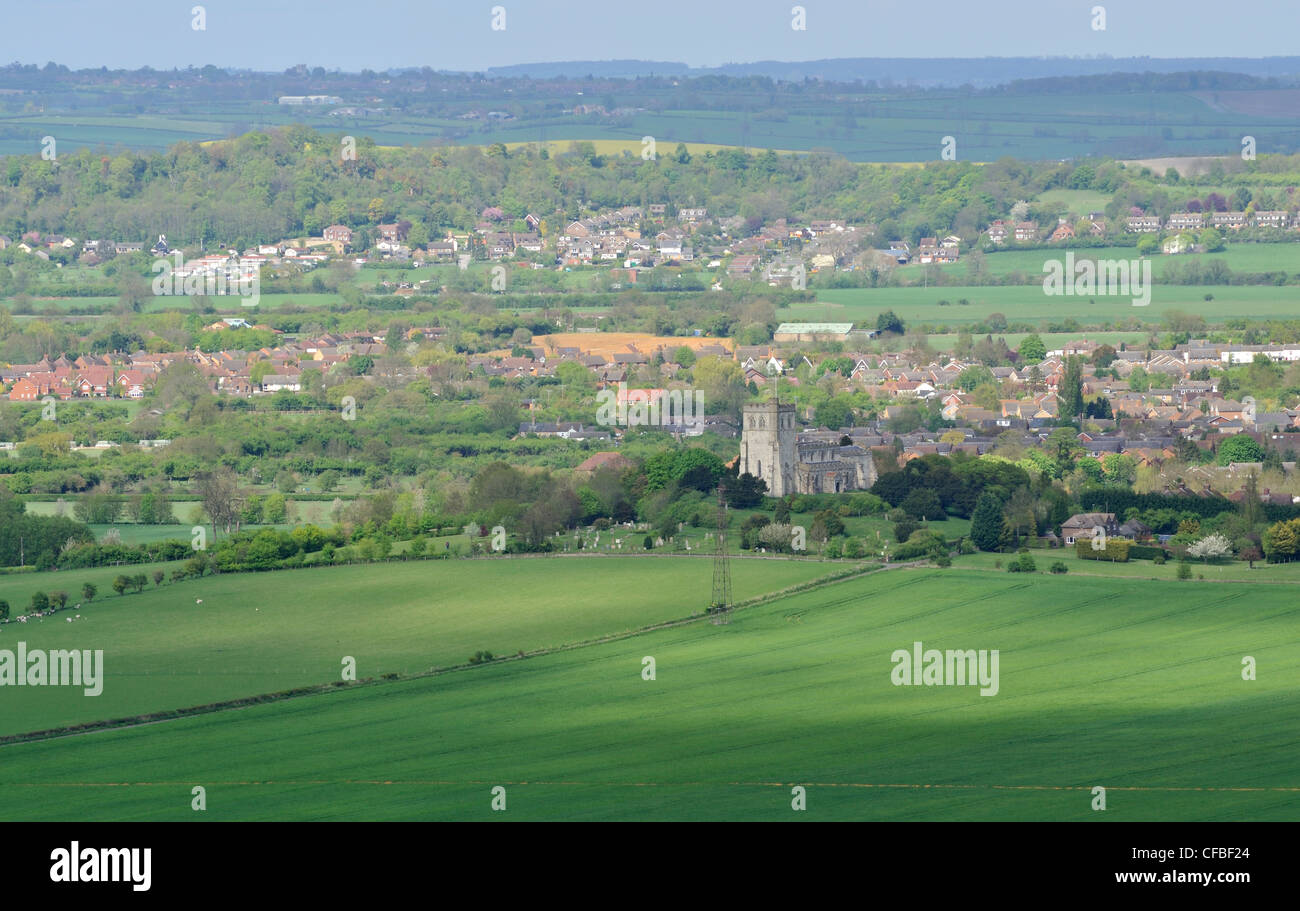 Village uk aerial hi-res stock photography and images - Alamy
