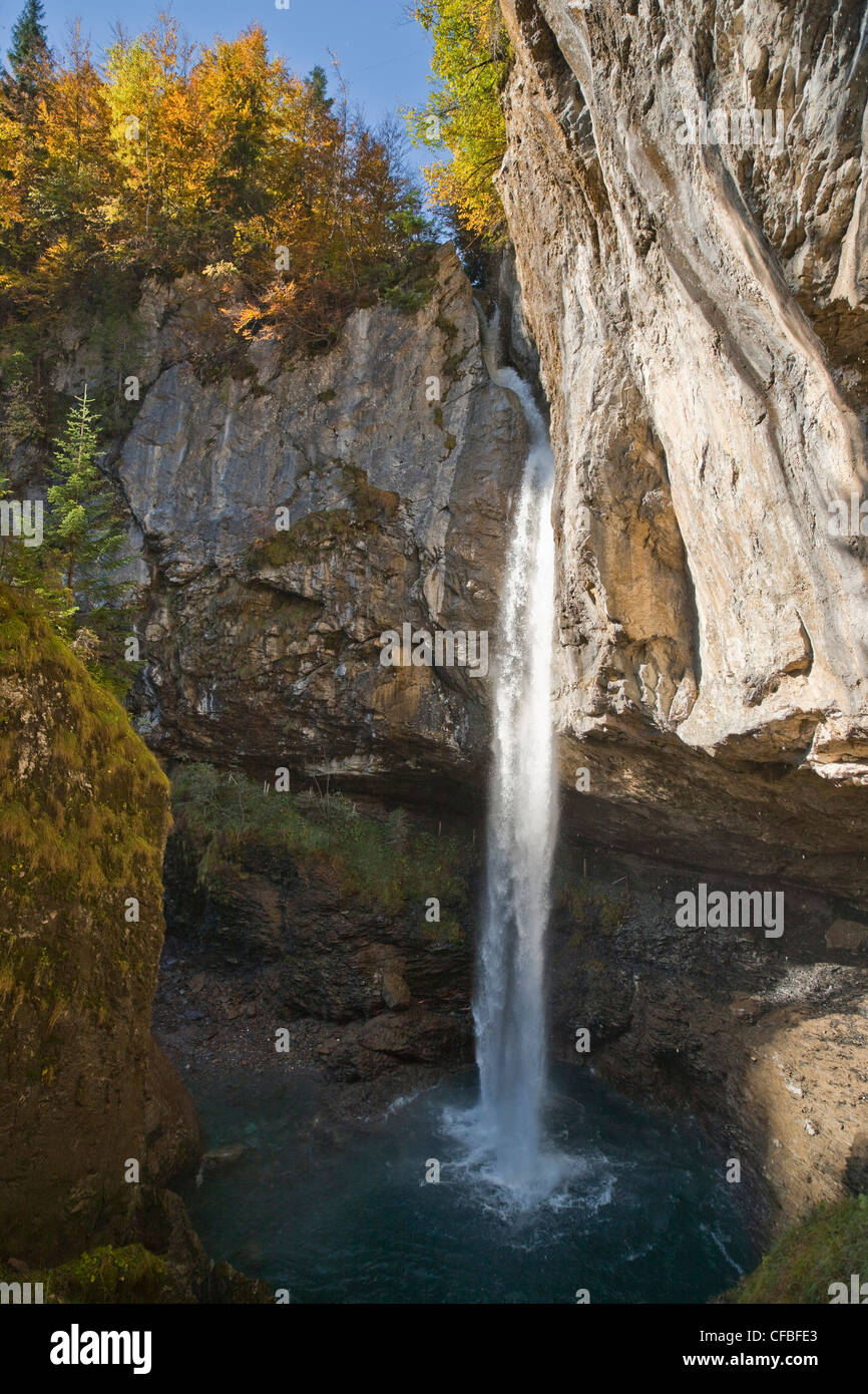 Mountain, mountains, autumn, canton Glarus, Switzerland, Europe ...