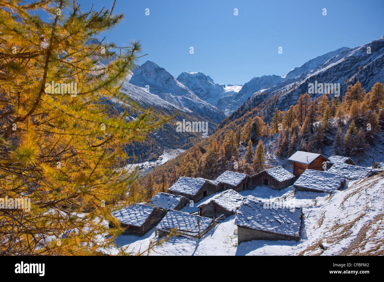 House of valais hi-res stock photography and images - Alamy