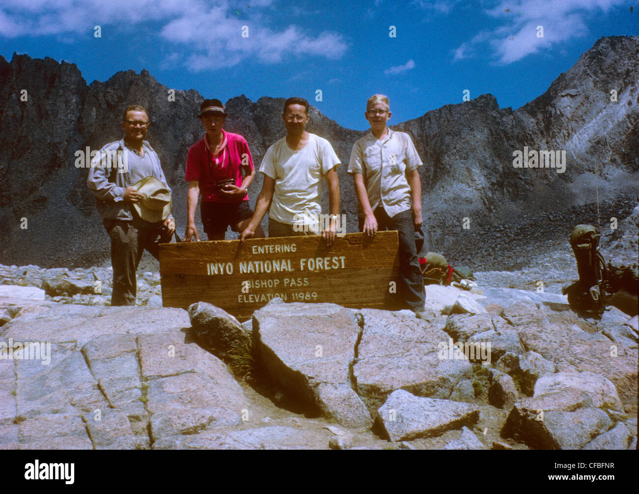 Entering Inyo National forest sign Bishop pass backpacking california ...