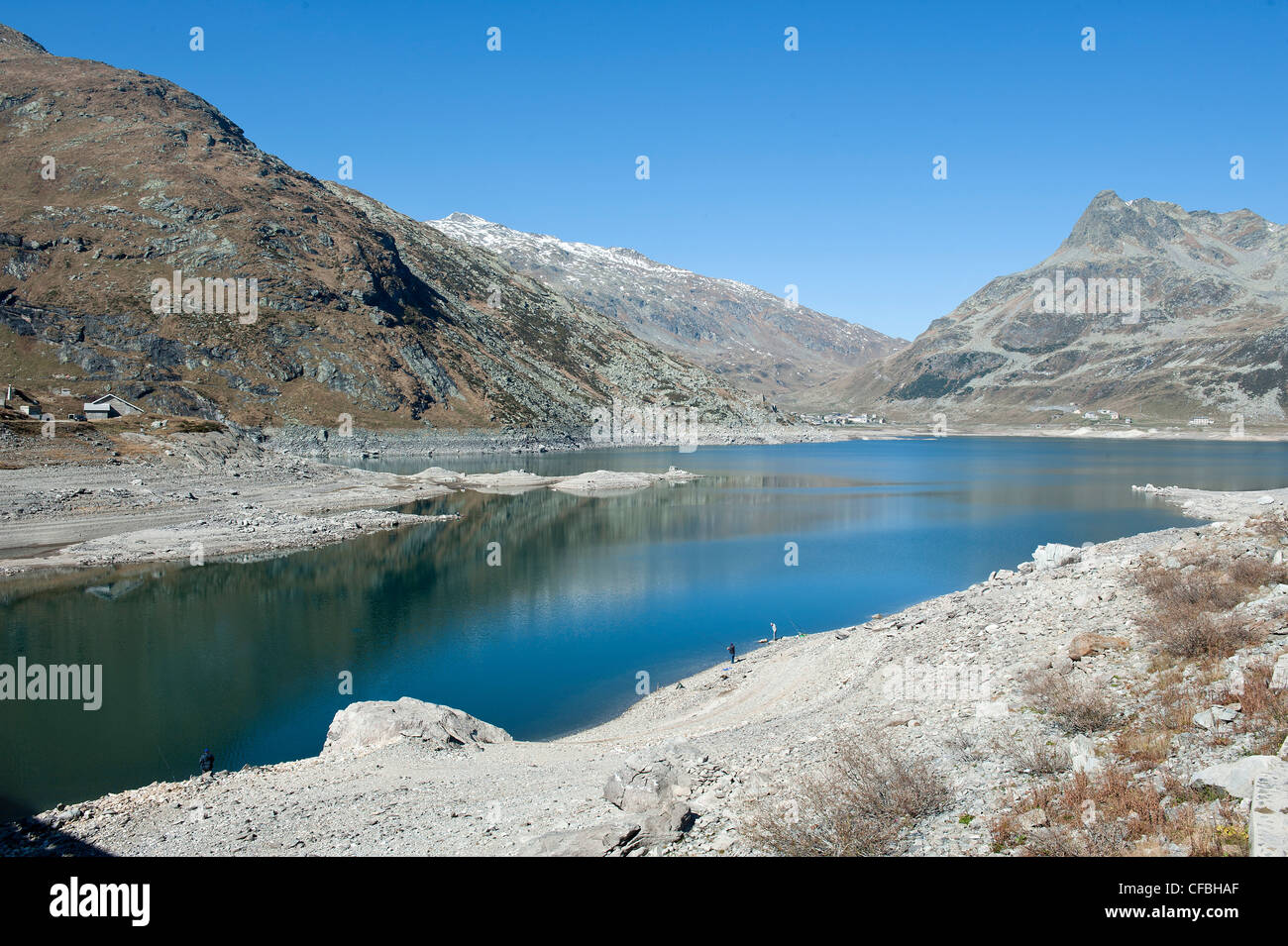 Montespluga lake hi-res stock photography and images - Alamy