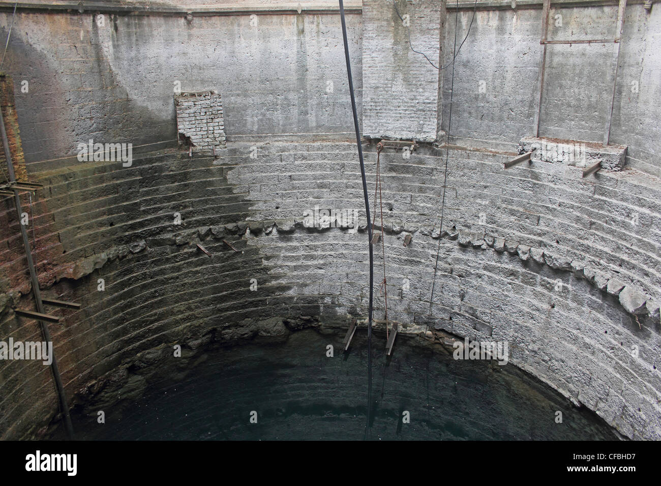 Structure at Bara Mota chi Vihir (Well), Historic well at Limb Village ...