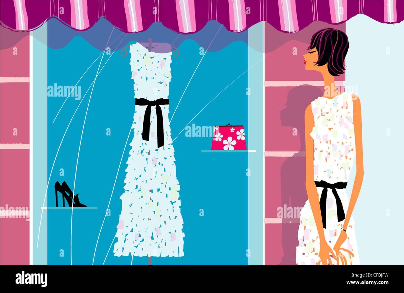 Same dress hi-res stock photography and images - Alamy