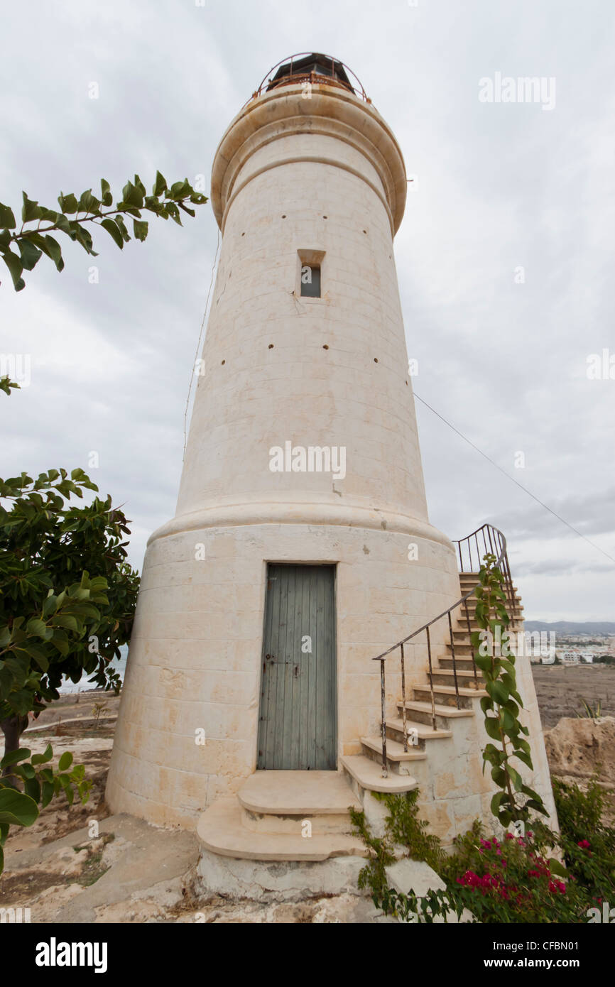 Paphos lighthouse, Cyprus Stock Photo - Alamy