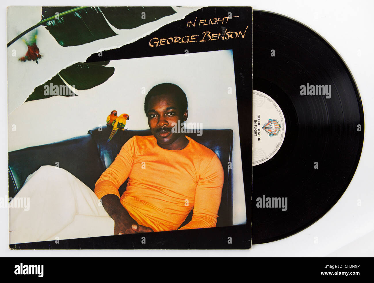 George Benson, In Flight album Stock Photo - Alamy