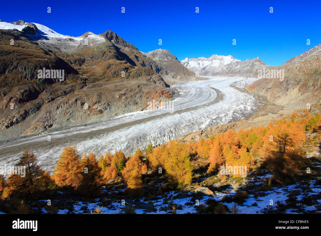 Aletsch, Aletsch glacier, Aletsch area, Aletsch glacier, mountains ...