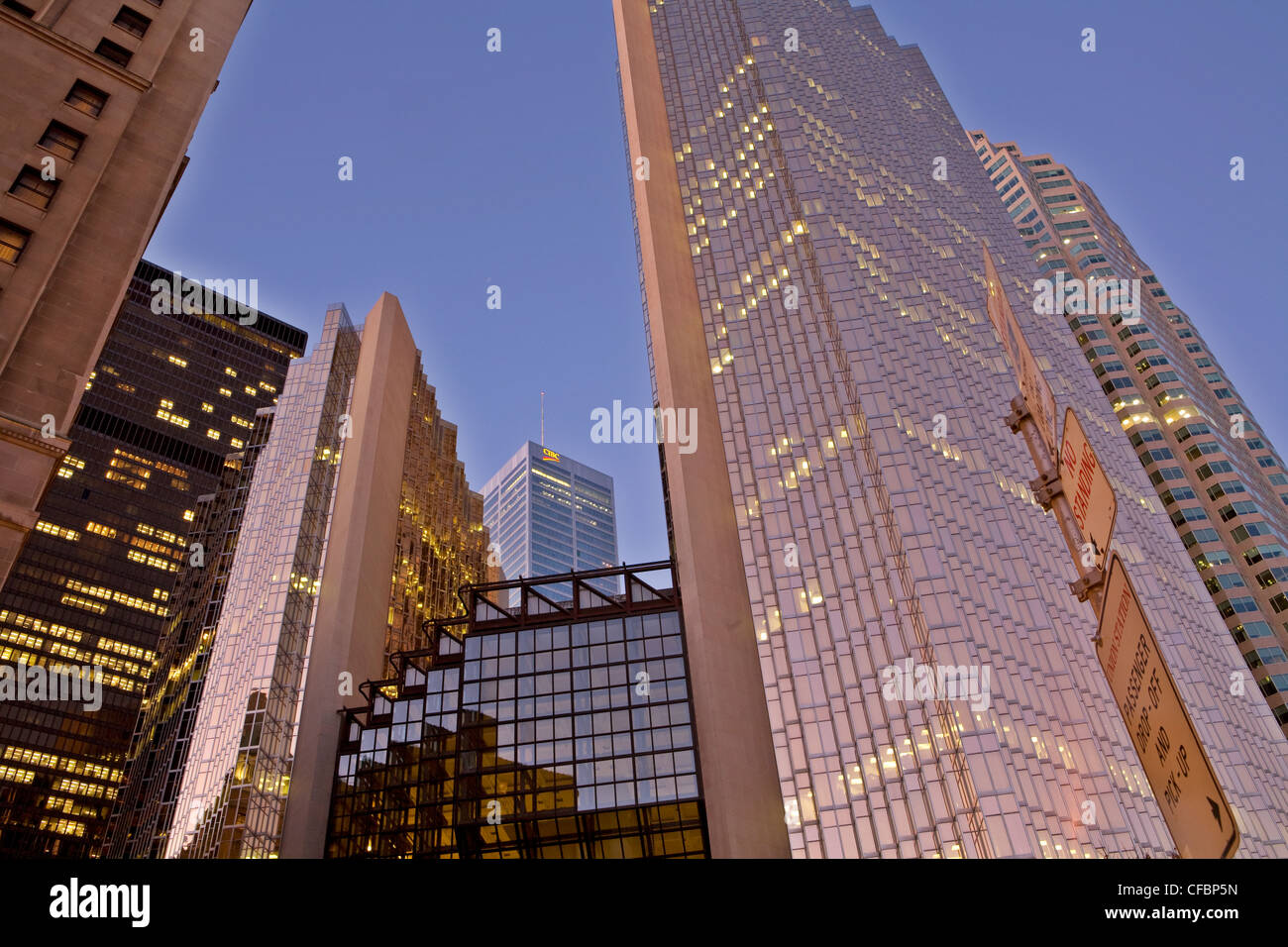 Buildings In Financial District Toronto High Resolution Stock ...