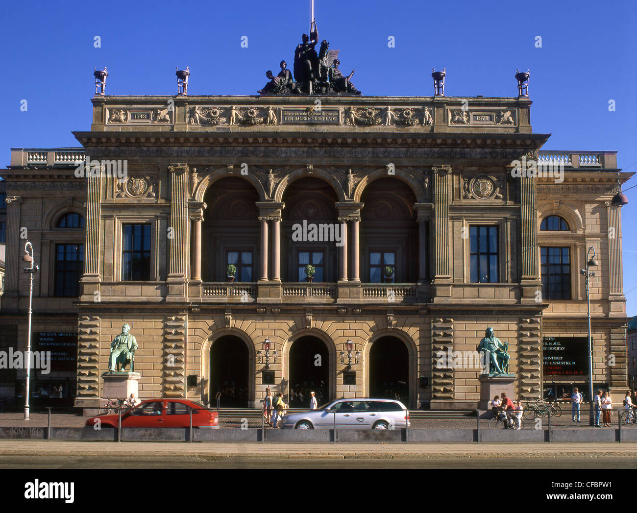 Denmark Copenhagen Theatre royal Stock Photo - Alamy