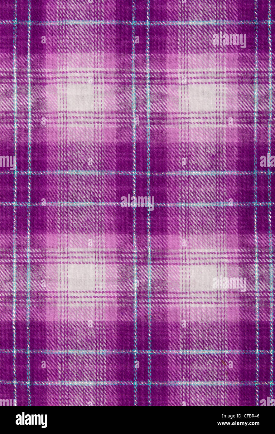 Purple cloth, checkered background Stock Photo - Alamy