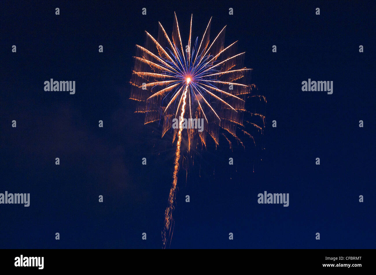 Sky rocket fireworks hi-res stock photography and images - Alamy