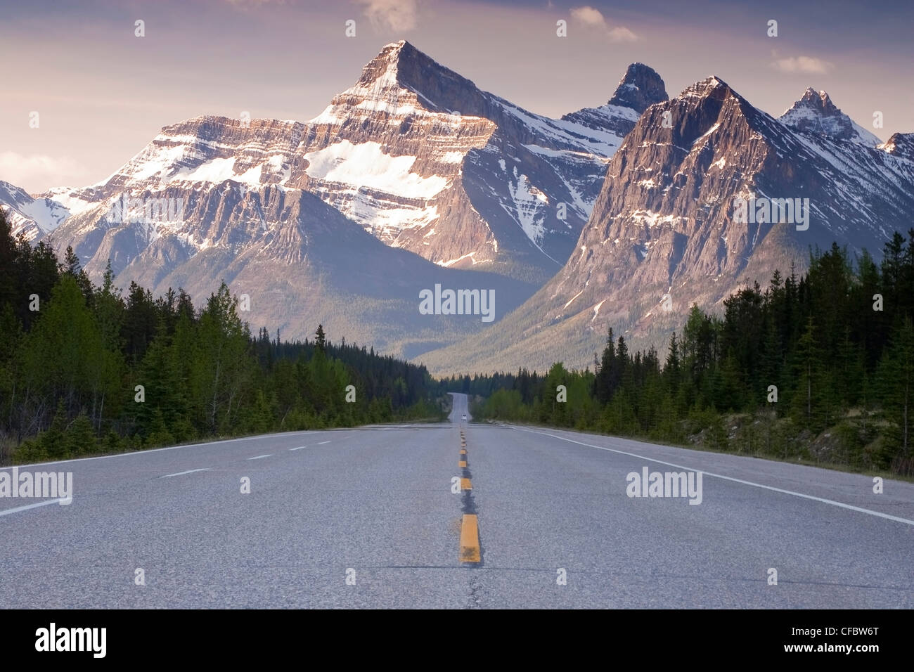 Mount Christie Jasper National Park Stock Photos & Mount Christie ...