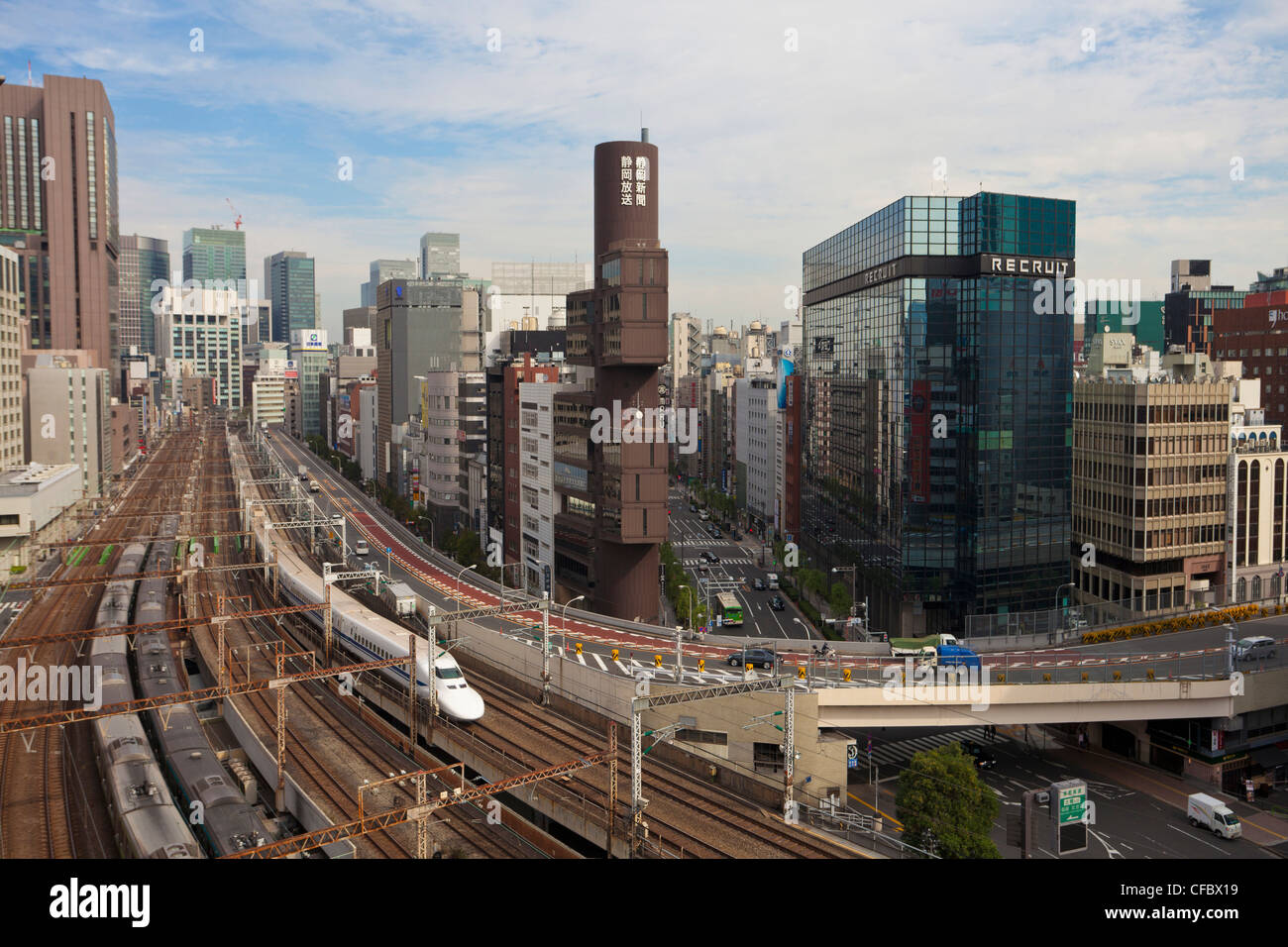 Japan, Asia, Tokyo, city, Bullet Train, Ginza, District, architecture ...