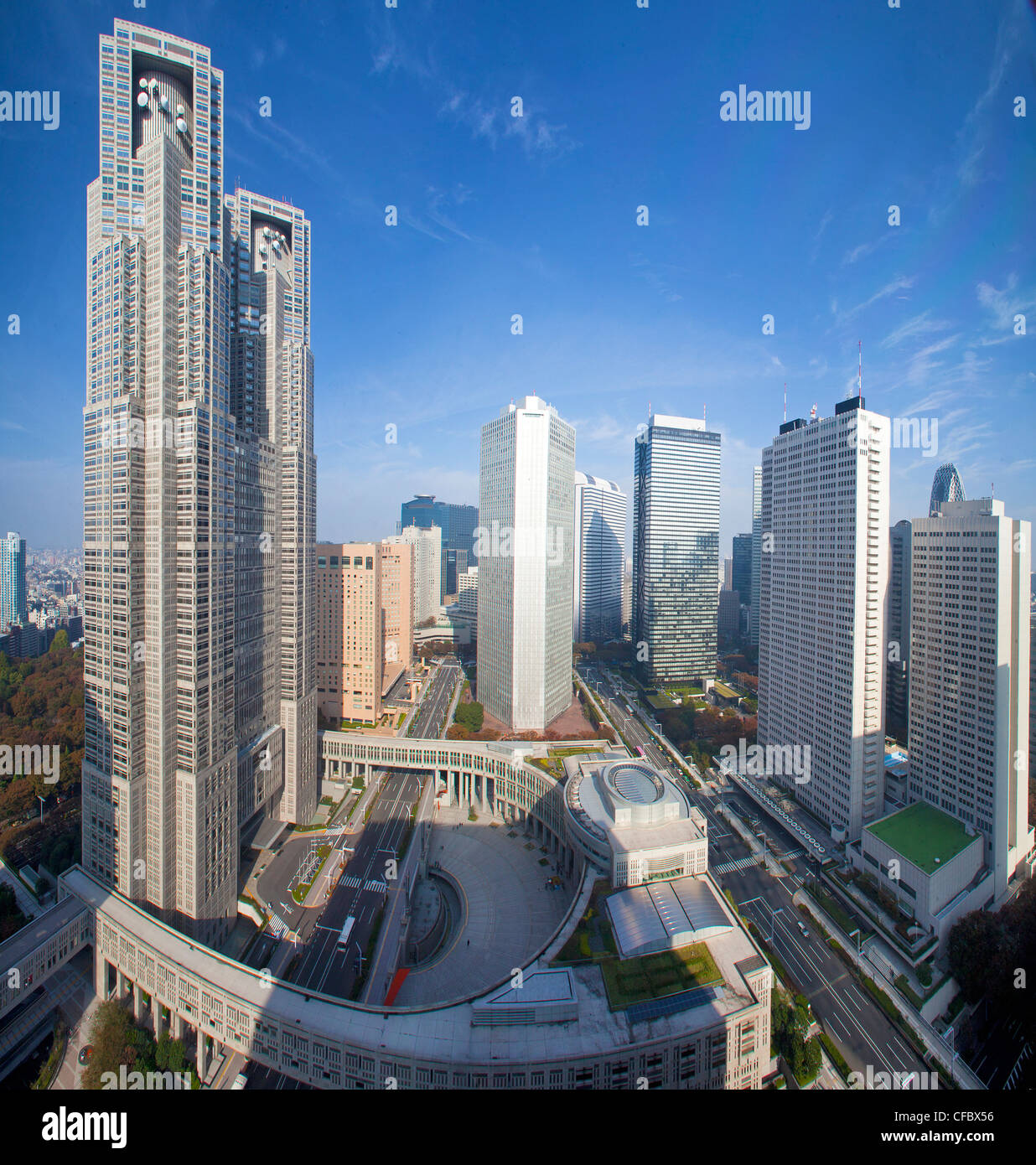 Japan, Asia, Tokyo, city, Shinjuku, District, Tocho, building, City ...