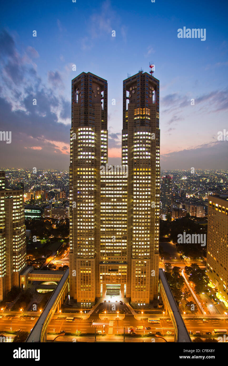 Japan, Asia, Tokyo, city, Shinjuku, District, Tocho, building, City ...