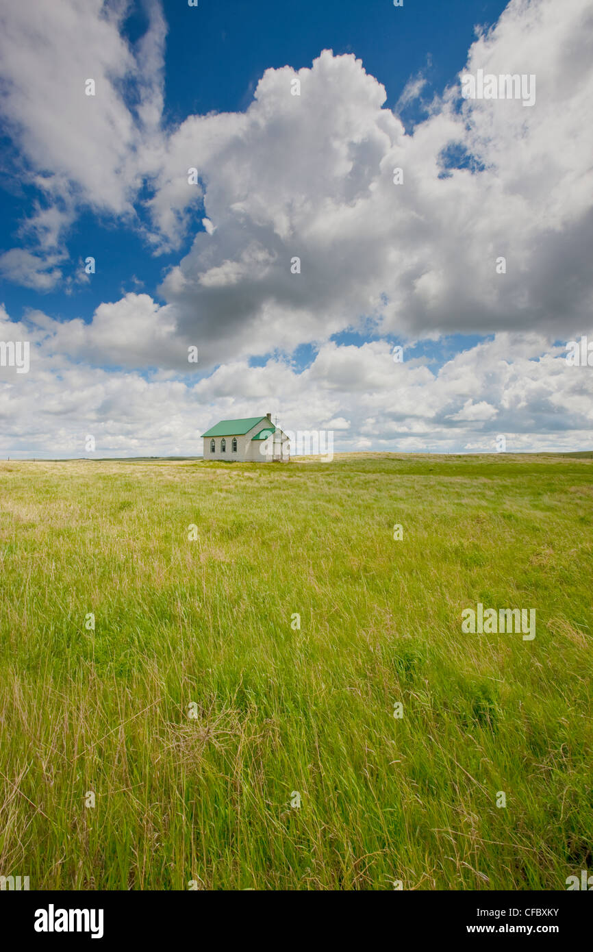 Church near Frenchville, Saskatchewan, Canada Stock Photo - Alamy