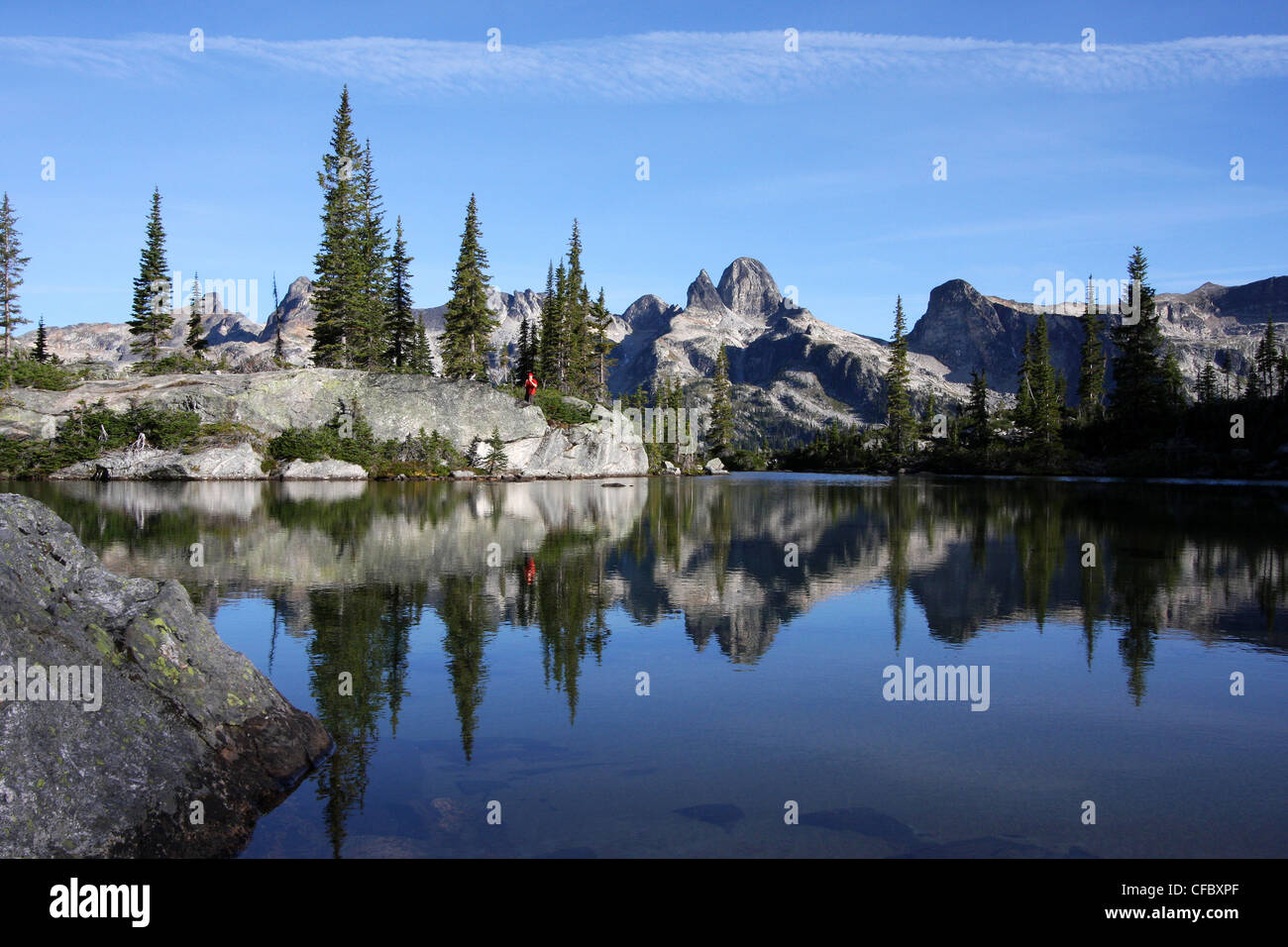 Morning Reflection on Valhalla Lake, Valhalla Provincial Park, BC ...