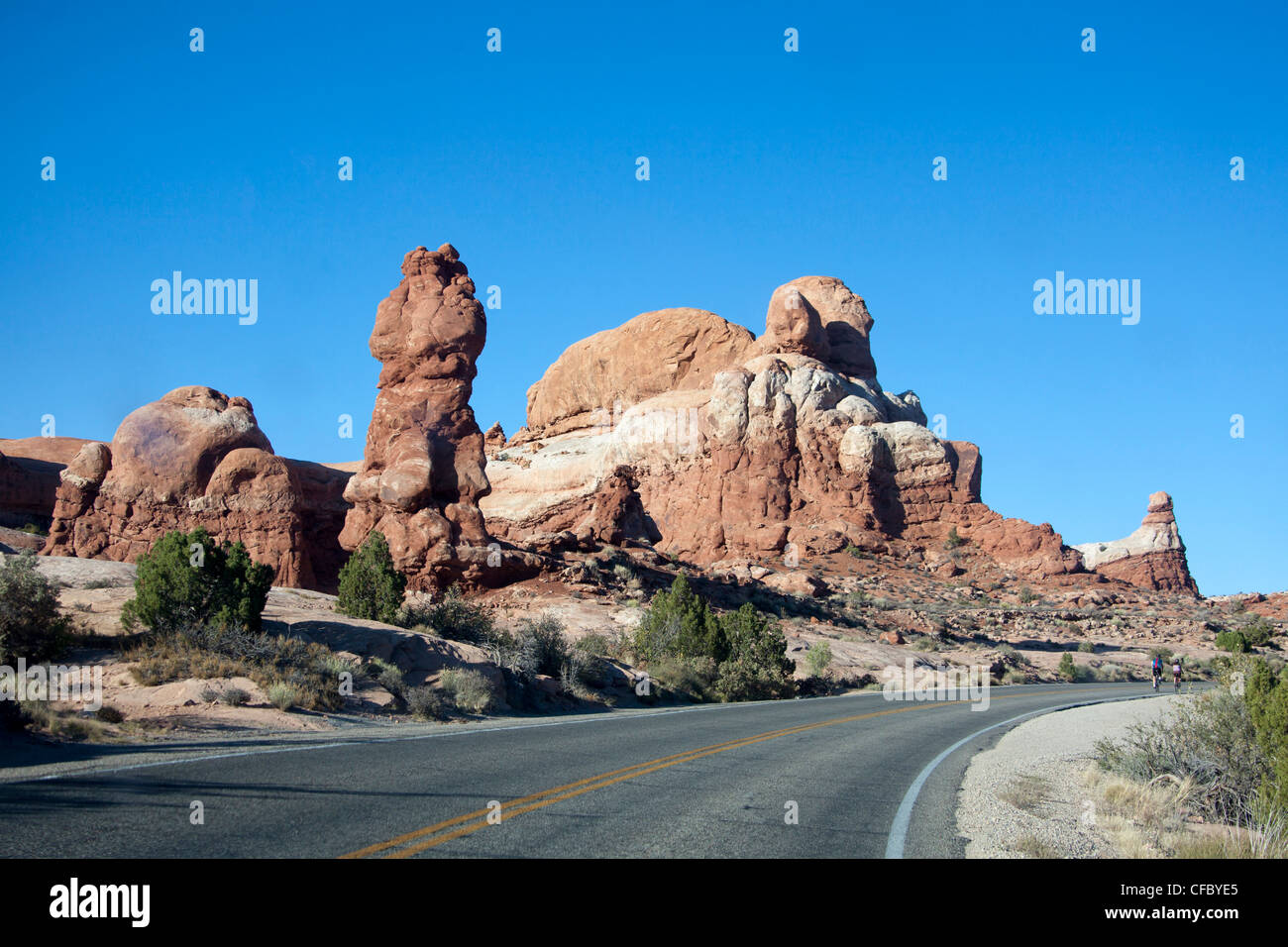 USA, United States, America, Utah, Arches, National Park, Rock ...
