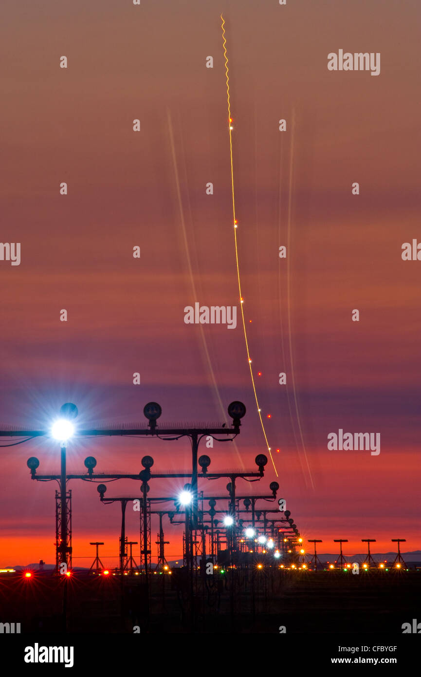 Runway Lights High Resolution Stock Photography and Images - Alamy