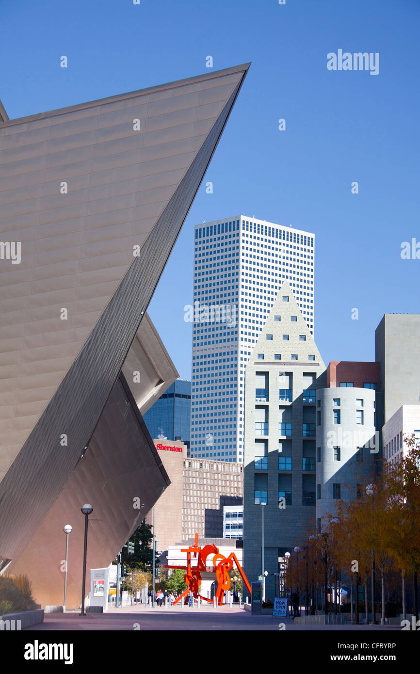 USA, United States, America, Colorado, Denver, City, Art Museum ...