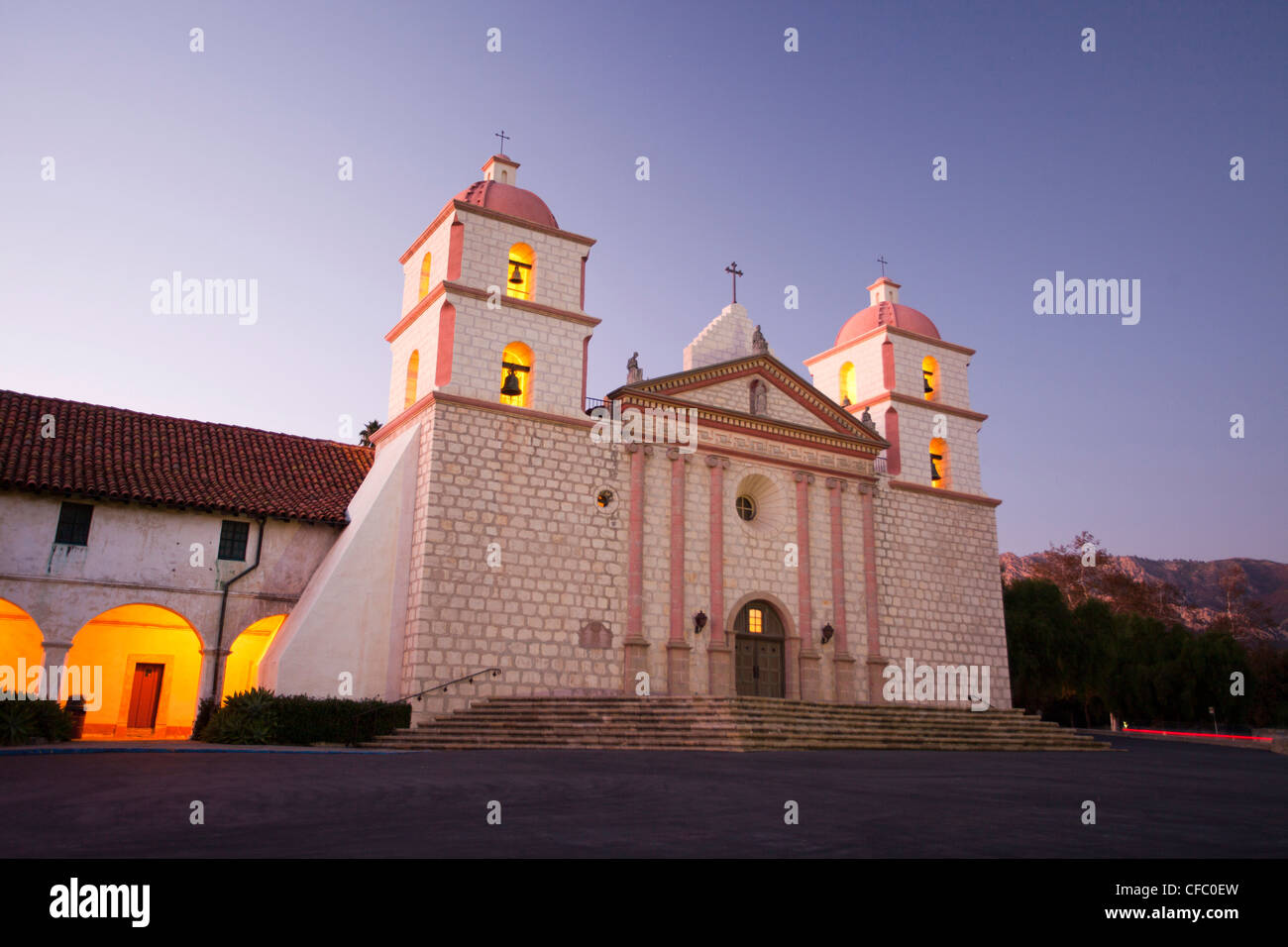 USA, United States, America, California, Santa Barbara, City, Old ...