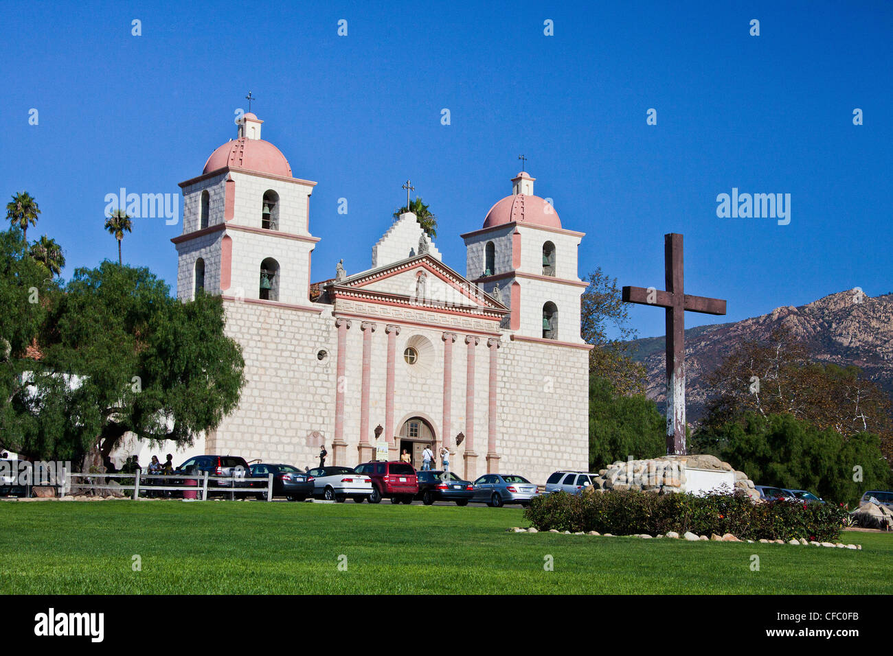 USA, United States, America, California, Santa Barbara, City, Old ...