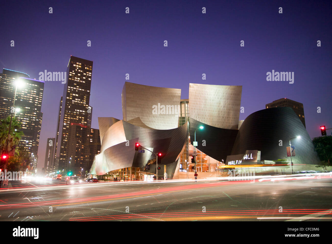 USA, United States, America, California, Los Angeles, City, Walt Disney ...