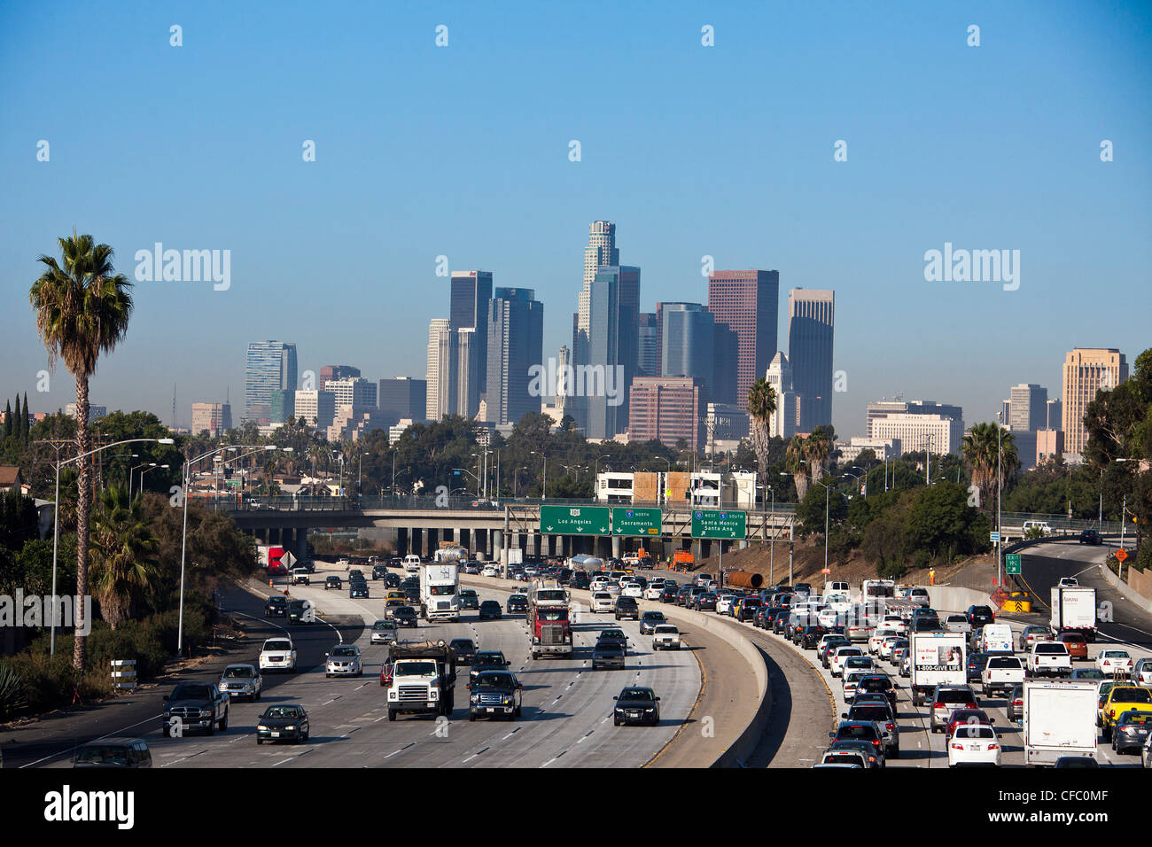 Los angeles california freeway High Resolution Stock Photography and ...