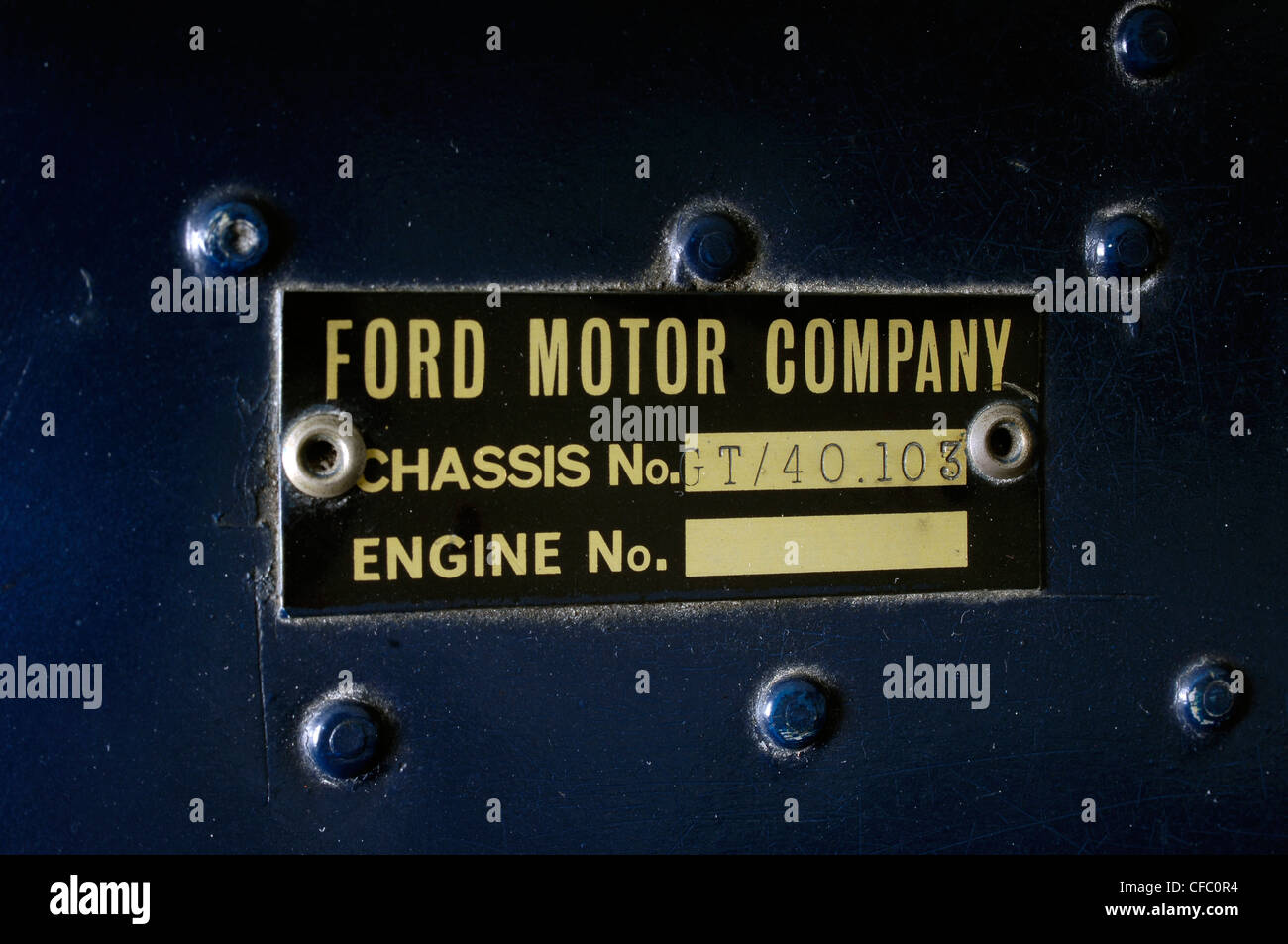 1965 Ford GT40 Daytona Prototype Stock Photo - Alamy