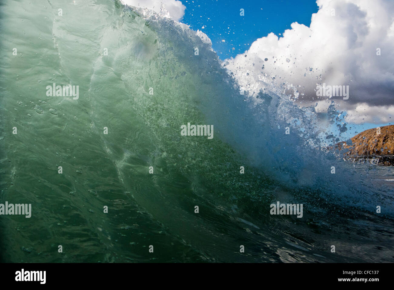 Atlantic, Spain, Europe, cliff, rock coast, body of water, water ...