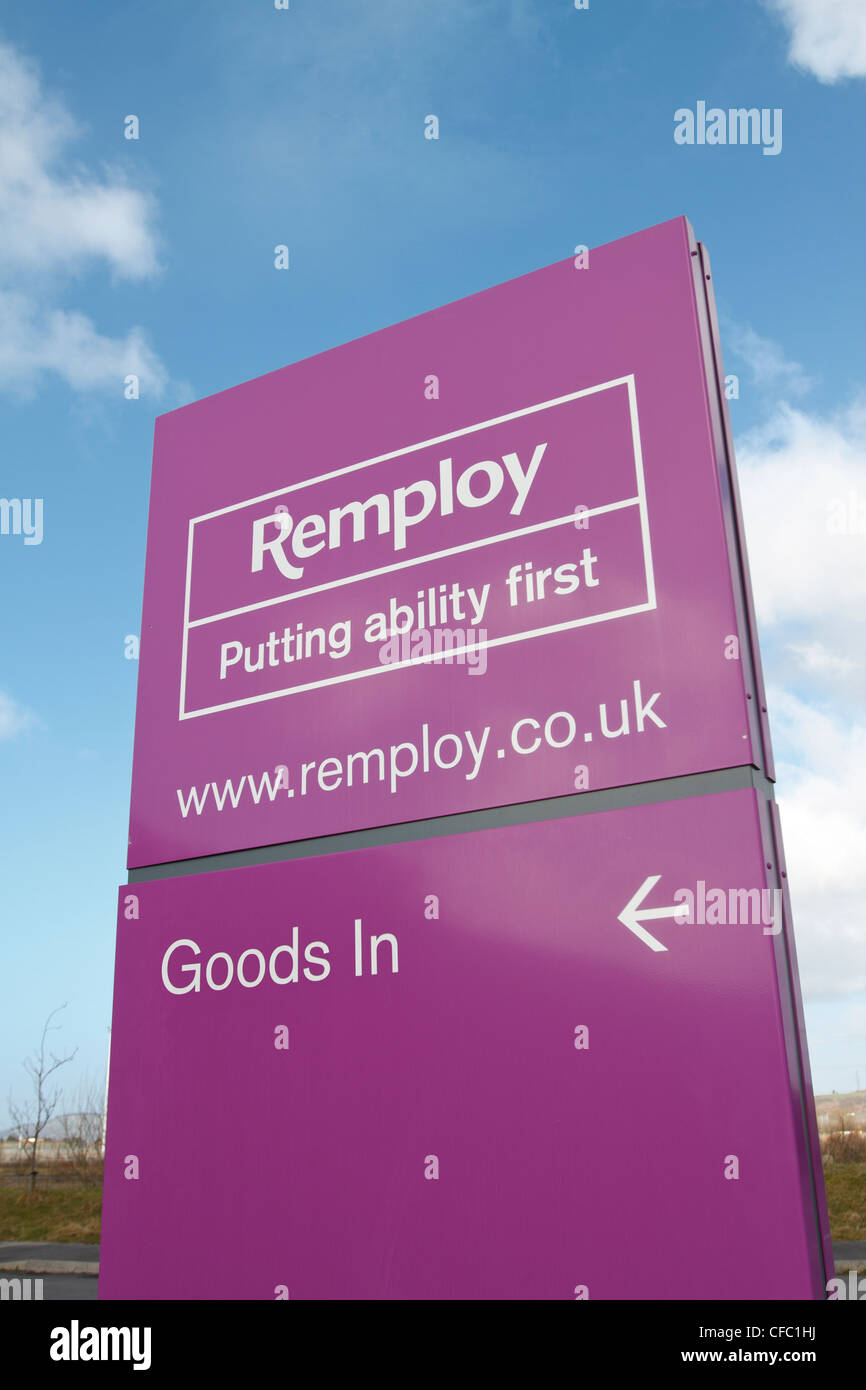 General Views of a Remploy factory and offices in Baglan Enerygy Park ...