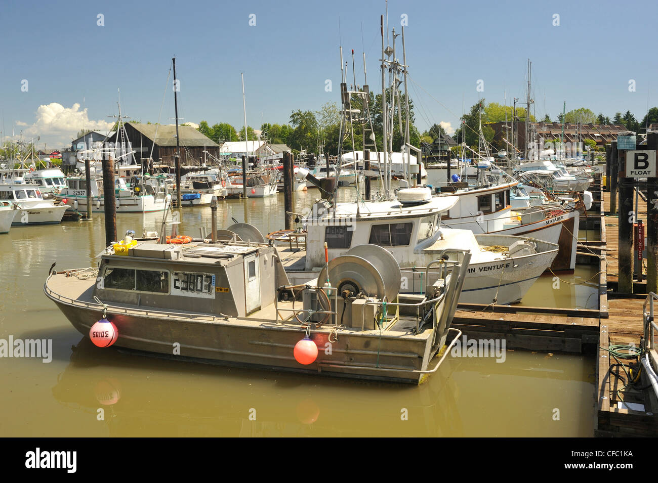 Ladner Harbour Authority Marina, Ladner, South Delta, British Columbia ...
