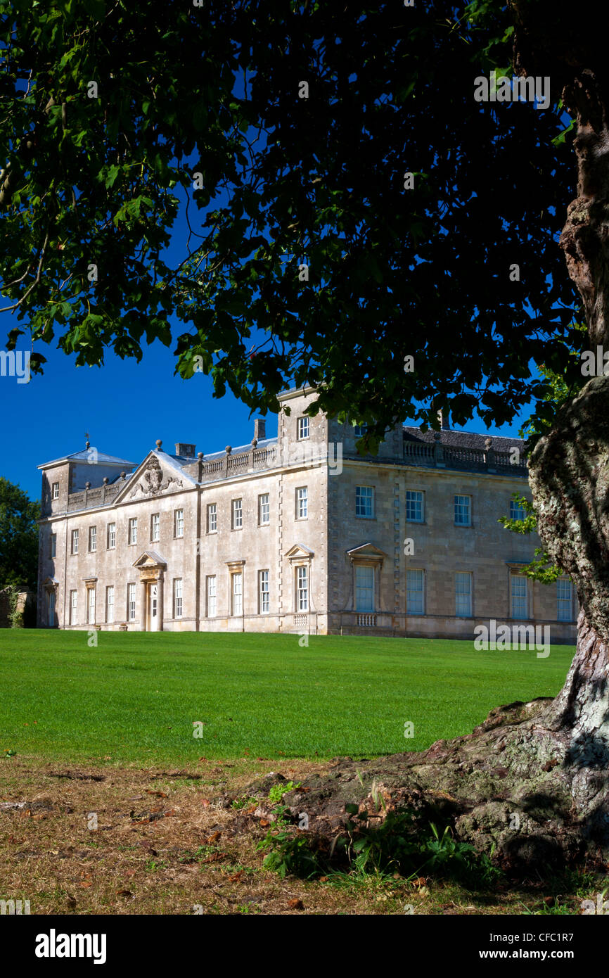 The Palladian country house at Lydiard Tregoze in the grounds of ...