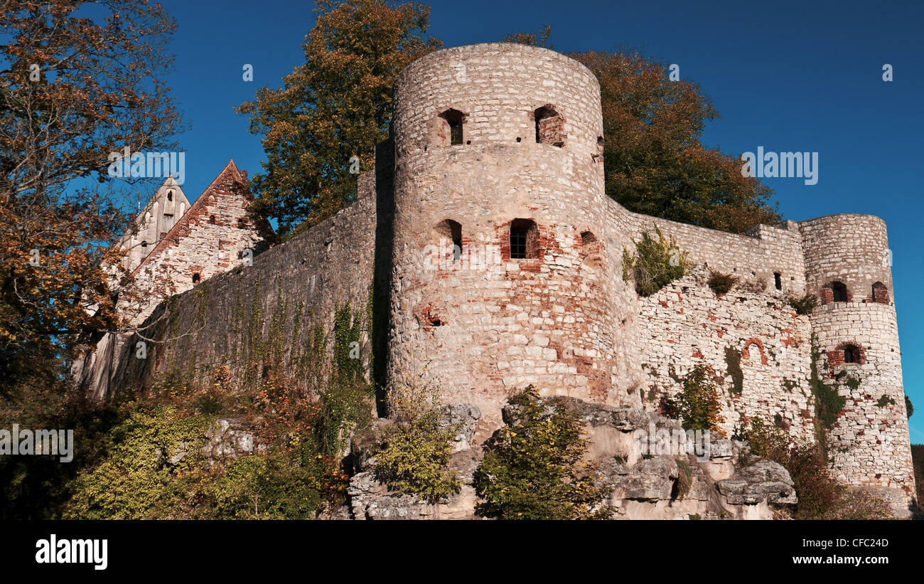 Altmühltal, Nature Park, Bavaria, Upper Bavaria, castle, garden, castle ...