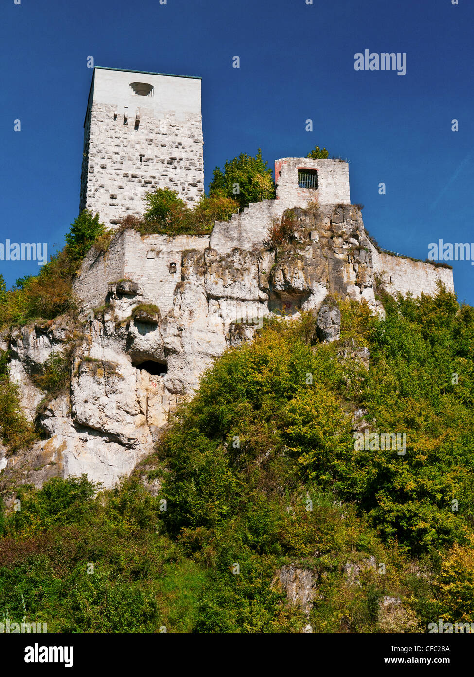 Altmühltal, Nature Park, Bavaria, Upper Bavaria, castle, castle rock ...