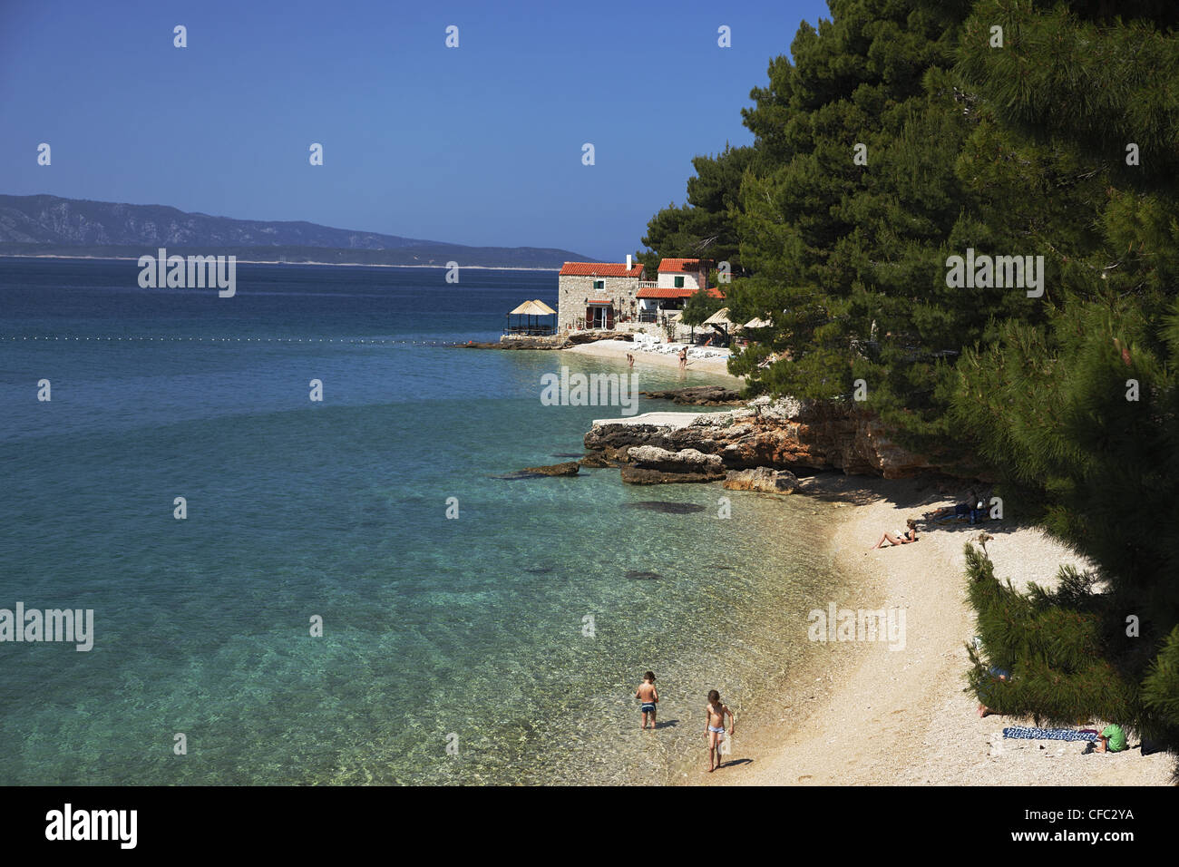 Bol croatia restaurant hi-res stock photography and images - Alamy