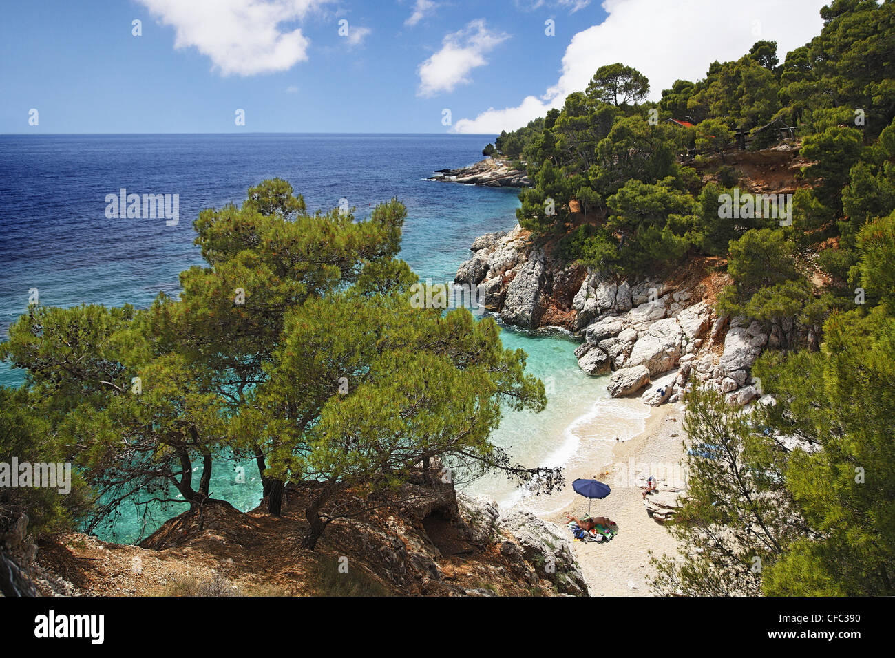 Bay near Jagodna, Hvar, Split-Dalmatia, Croatia Stock Photo - Alamy