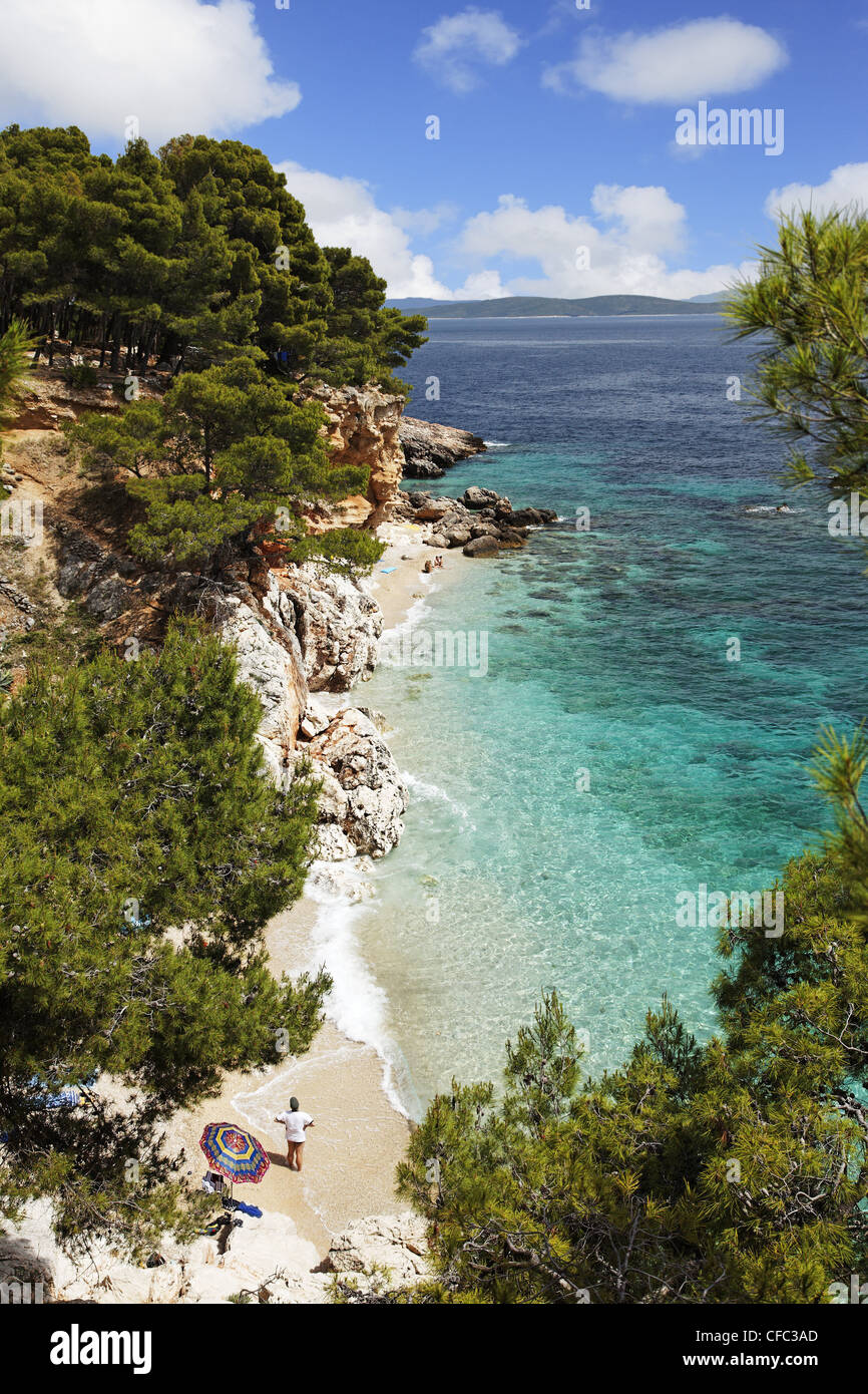 Bay near Jagodna, Hvar, Split-Dalmatia, Croatia Stock Photo - Alamy