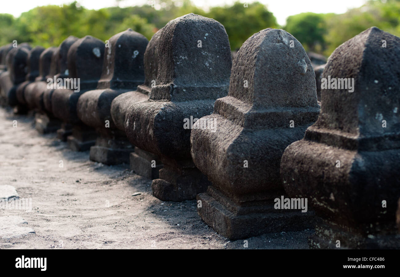 Bas-reliefs of Prambanan temple, Indonesia, Java, Yogyakarta Stock ...