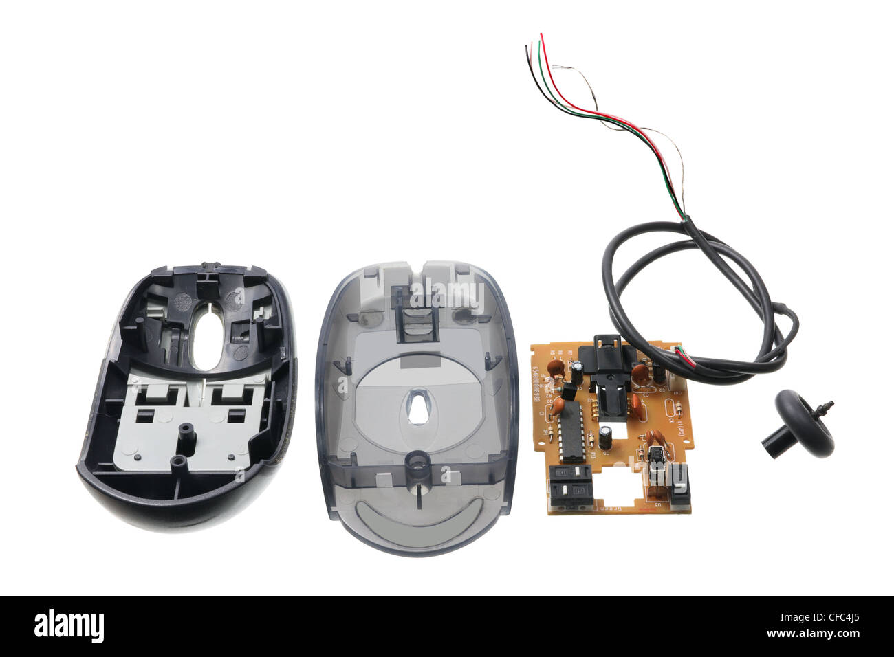 Broken Computer Mouse Stock Photo - Alamy