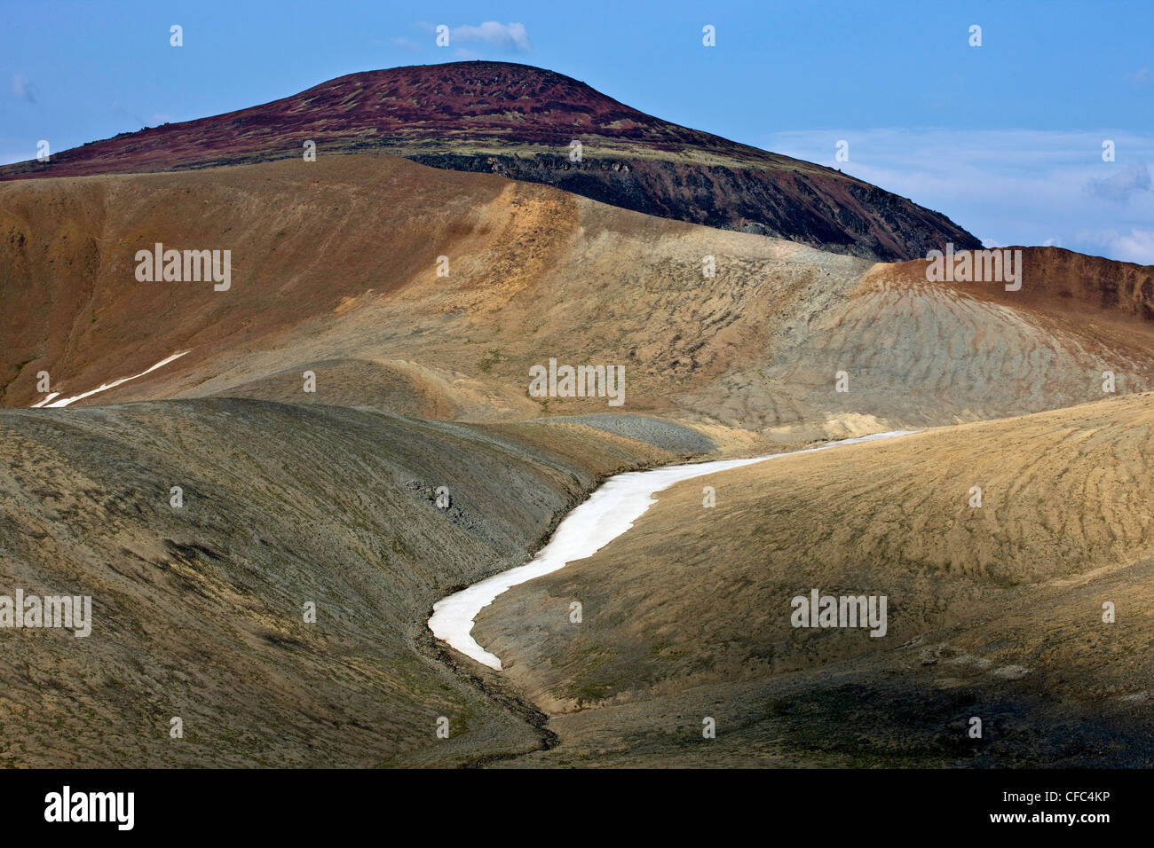 Volcanic landscape in the Itcha Mountains of British Columbia Canada ...