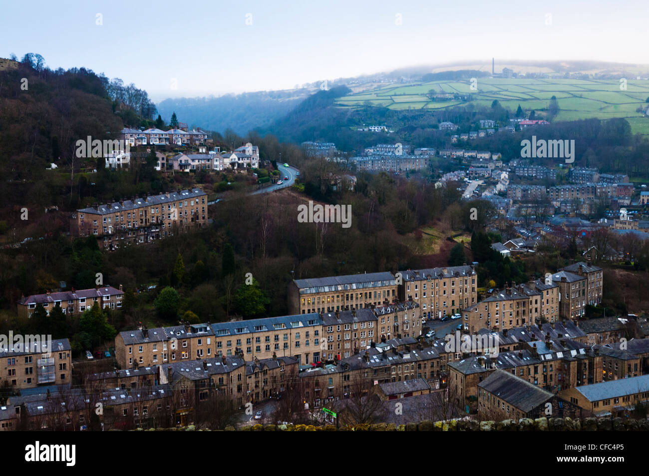 Hebden bridge landscape town hi-res stock photography and images - Alamy