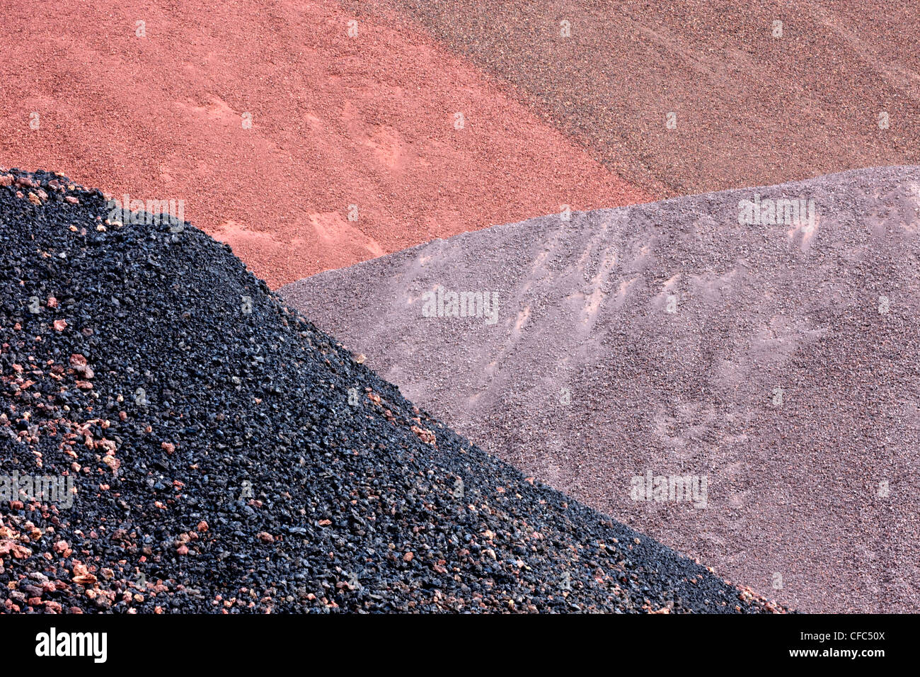 Volcanic rock at the Nasko cone in British Columbia Canada Stock Photo ...