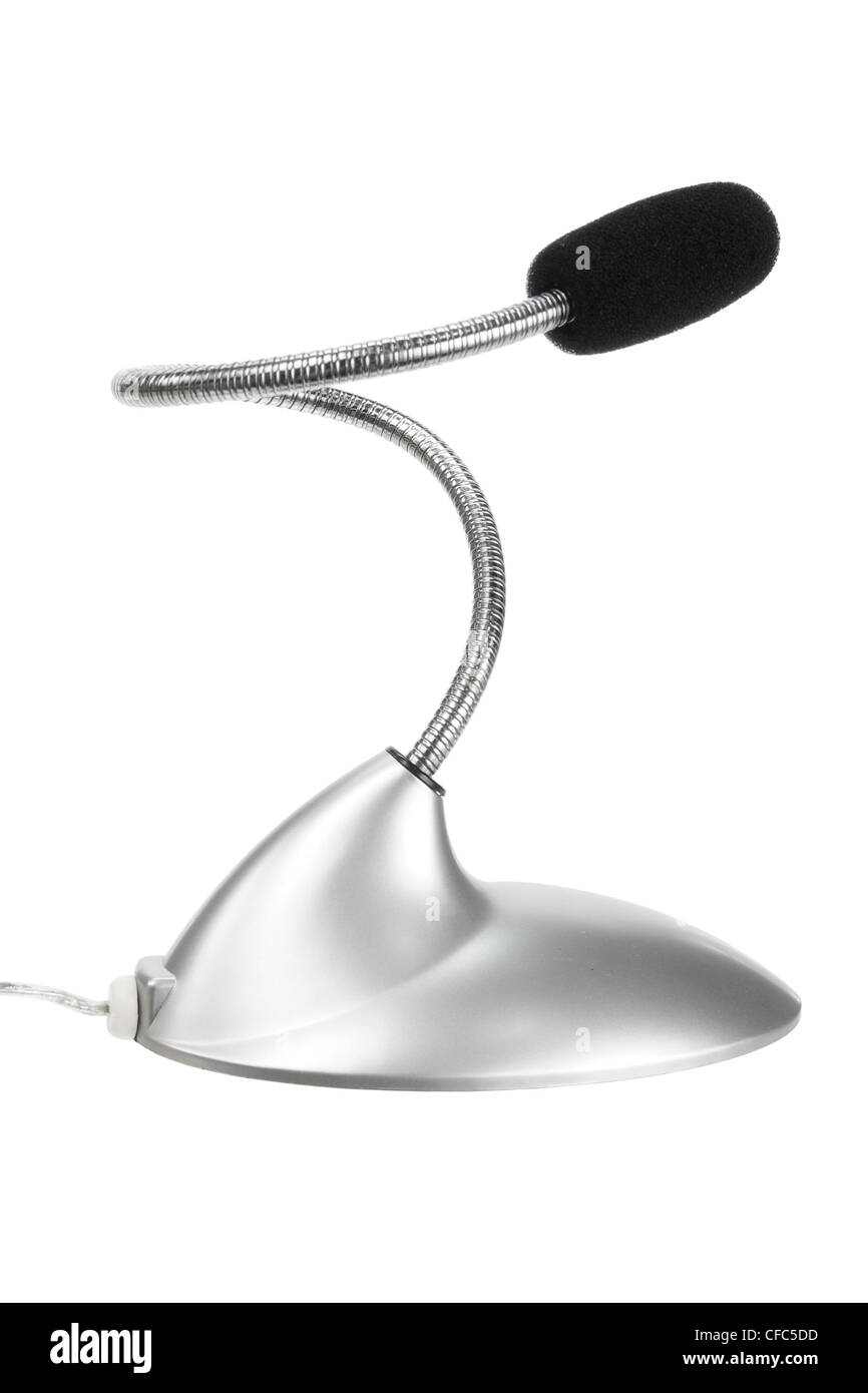 Computer microphone hi-res stock photography and images - Alamy