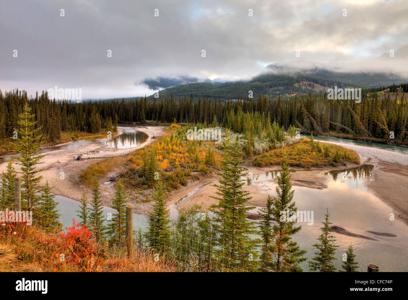 Bow Valley, Banff National Park, Alberta, Canada Stock Photo - Alamy