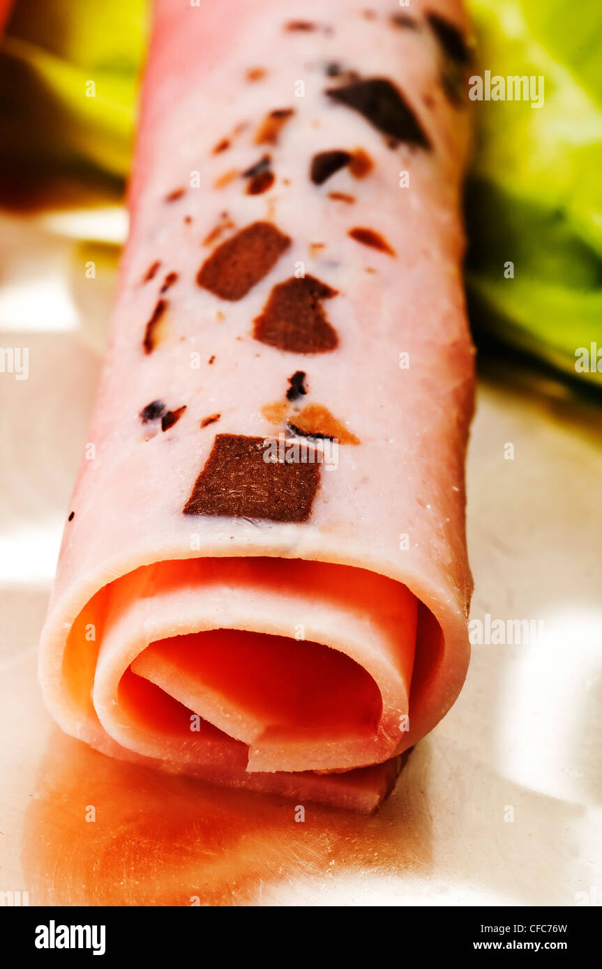 ham with truffle Stock Photo - Alamy