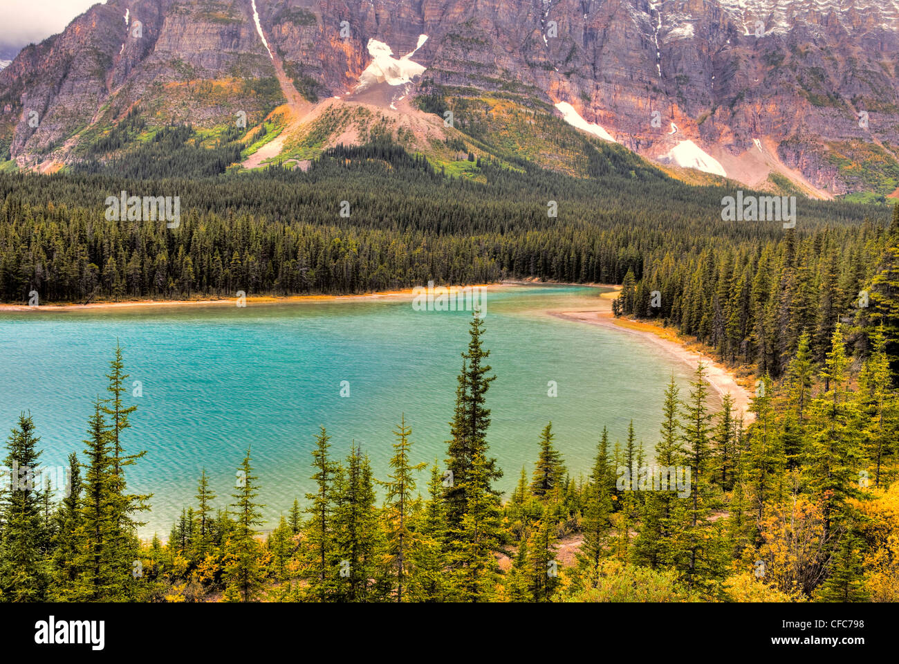 Waterfowl Lake, Banff National Park, Alberta, Canada Stock Photo - Alamy