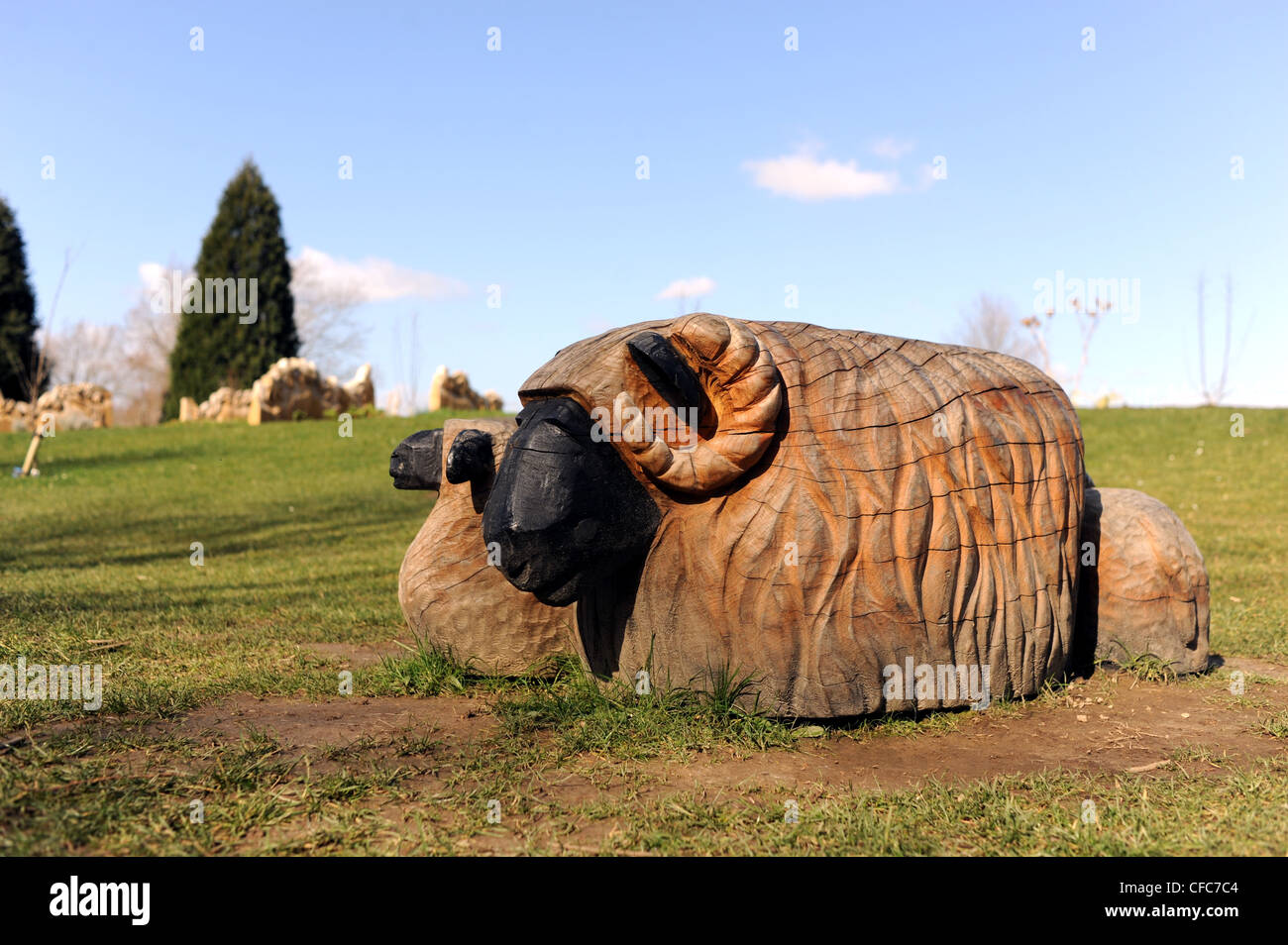 Human garden sculpture hi-res stock photography and images - Alamy