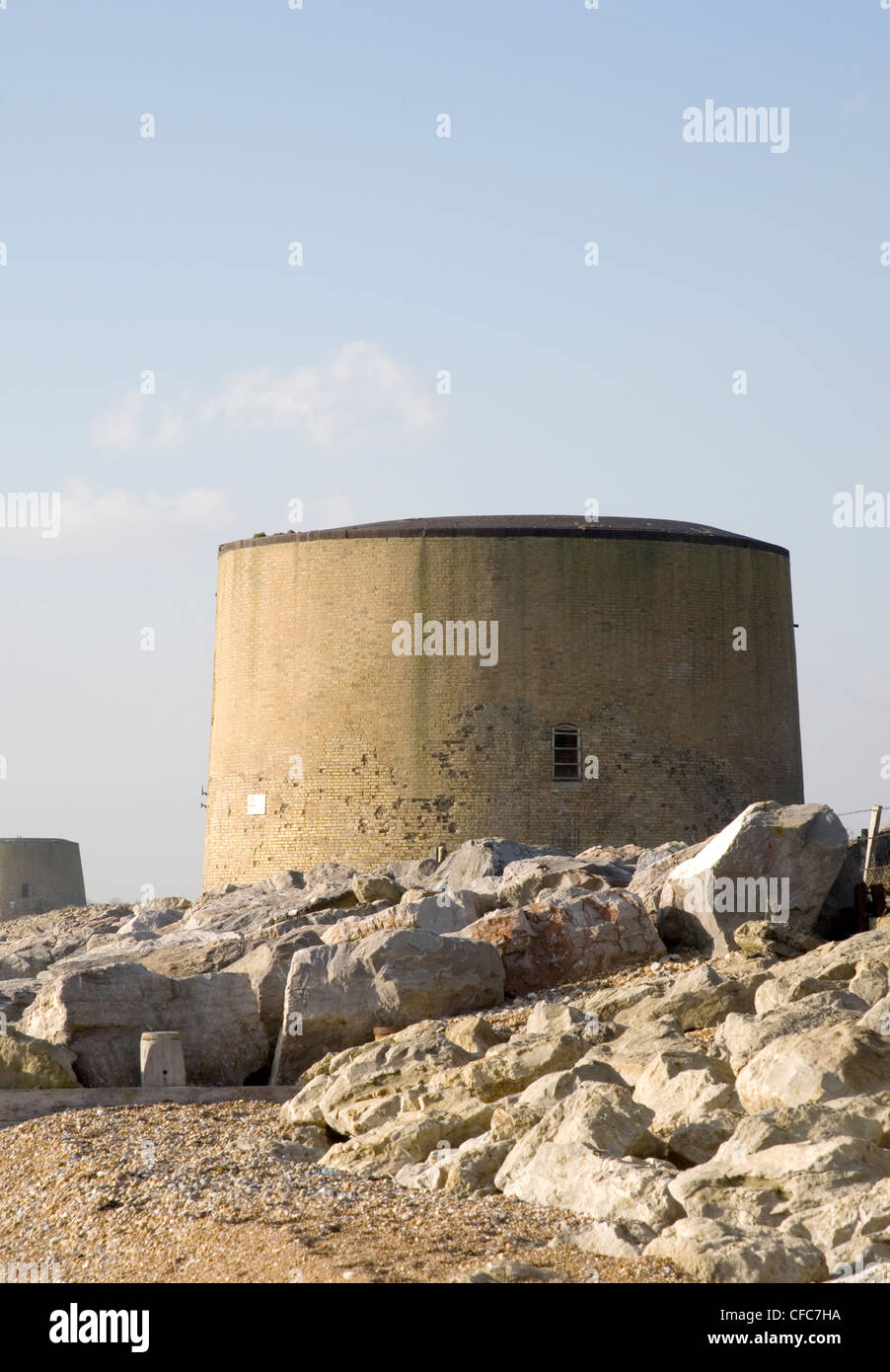 army live firing range at hythe on the kent coast Stock Photo - Alamy