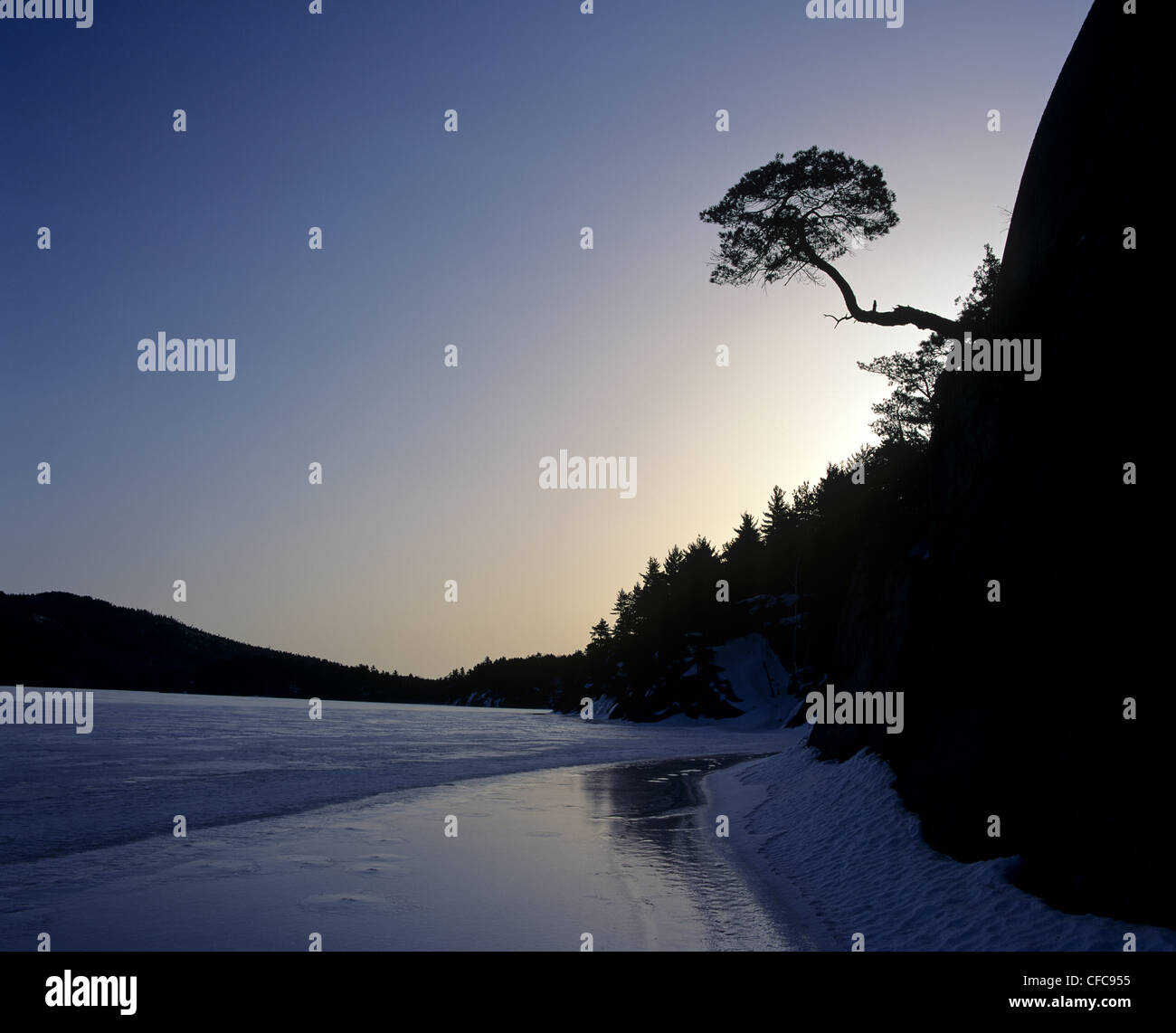 Killarney provincial park winter hi-res stock photography and images ...