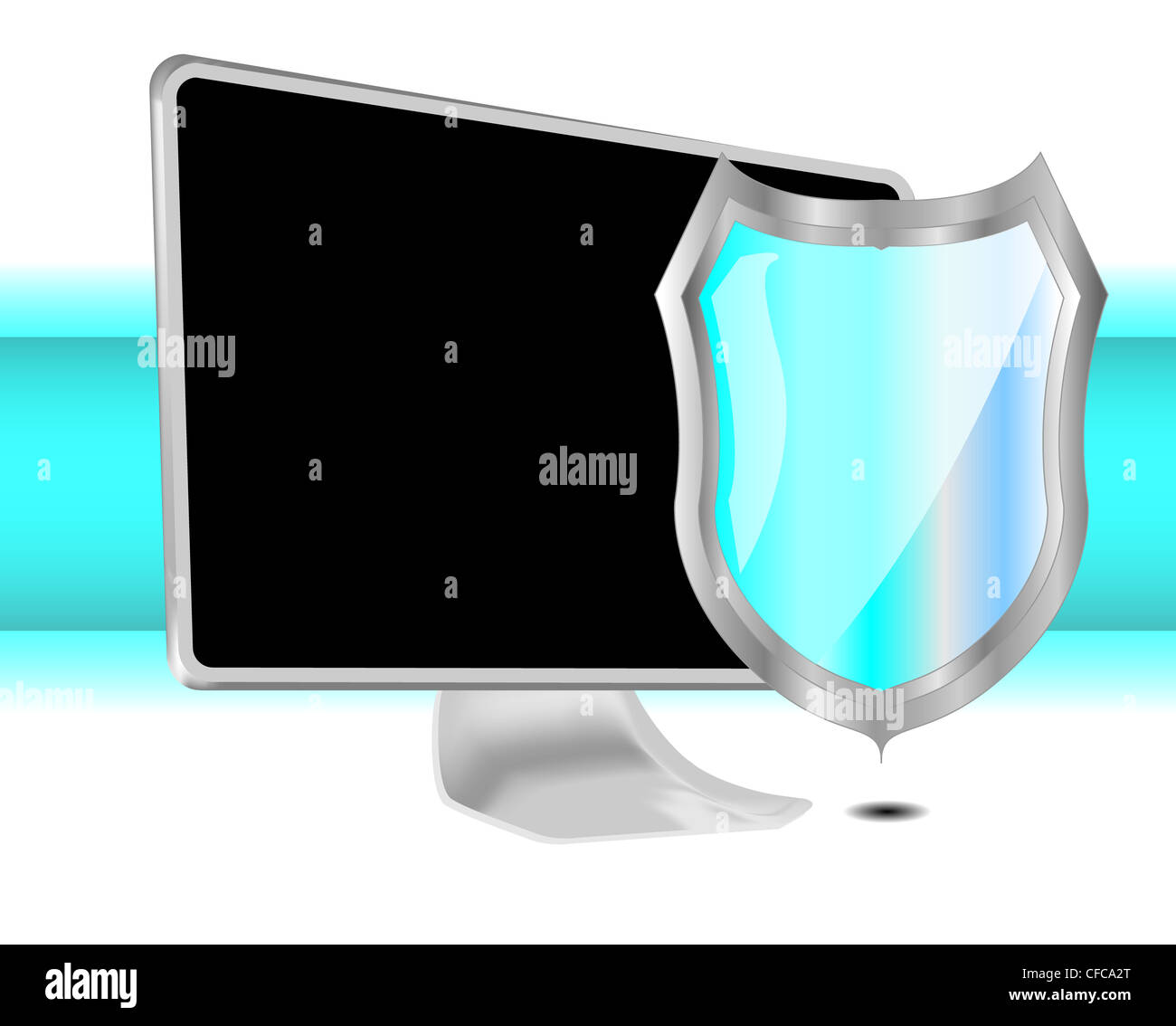 Blue shield hi-res stock photography and images - Alamy